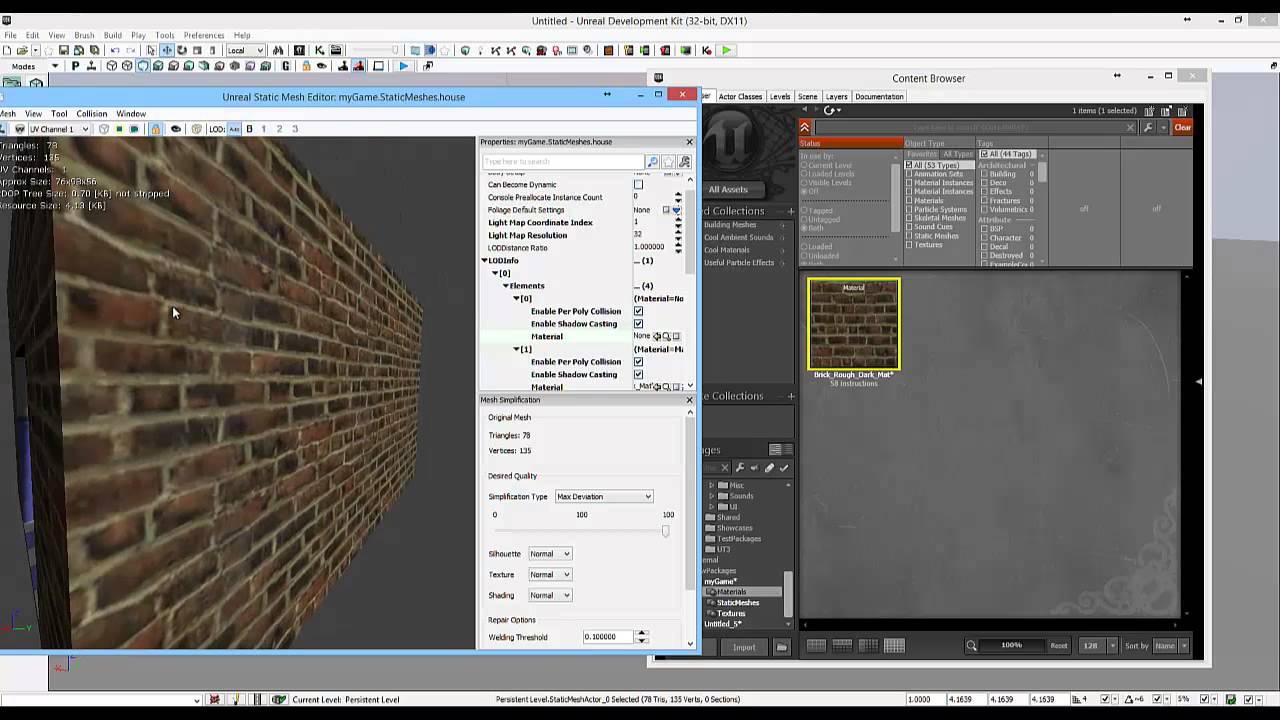 UDK Textures: Normal and Height Maps