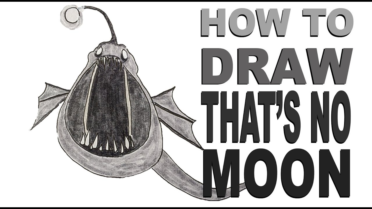 How to draw That's No Moon (RANDOMstuff Animations)