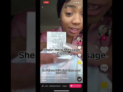 #Shein help message from workers🤯 #shorts #fashionnews #fashionshorts