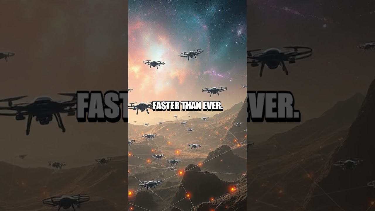 The Secret Behind Drone Swarms in Space Exploration