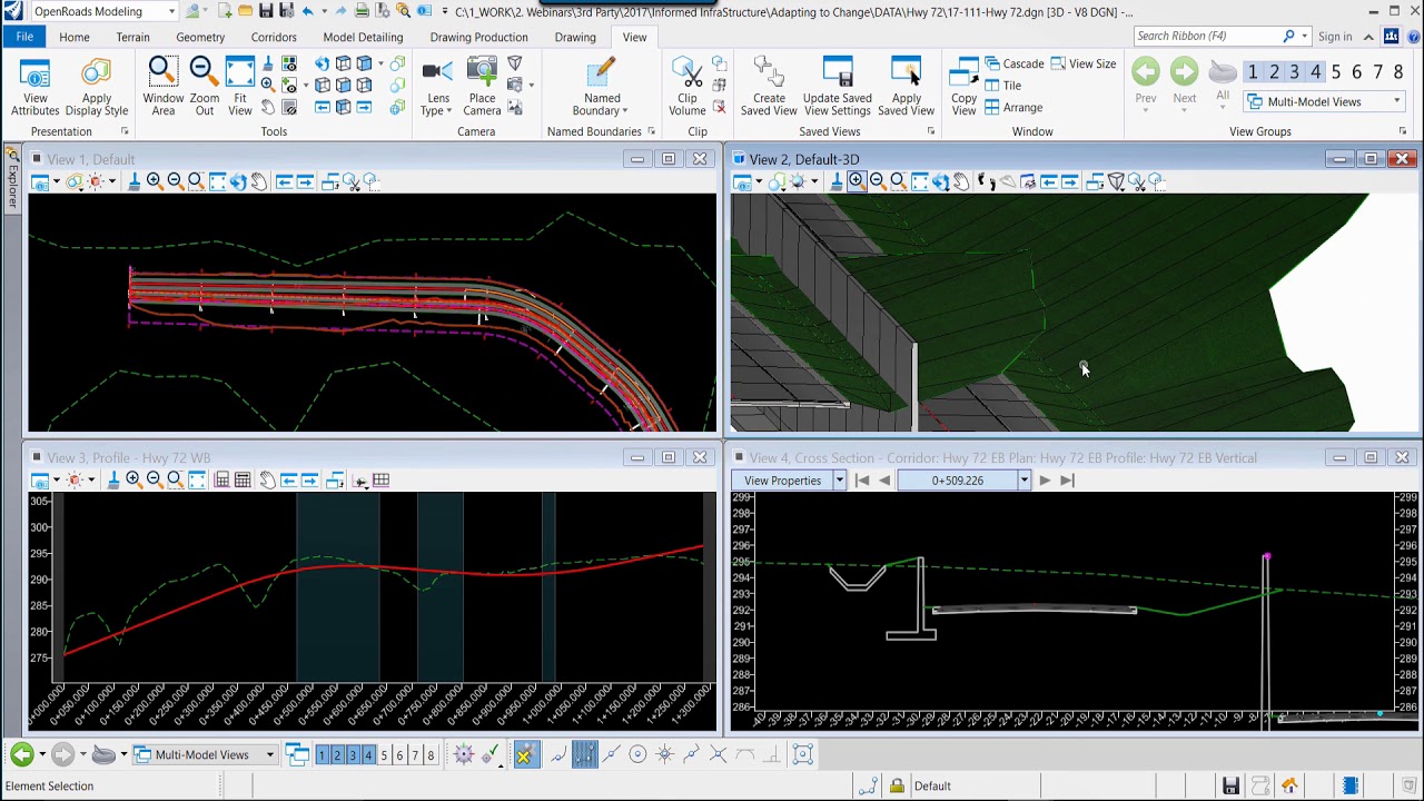 OpenRoads Designer - Easily Adapt to Design Changes