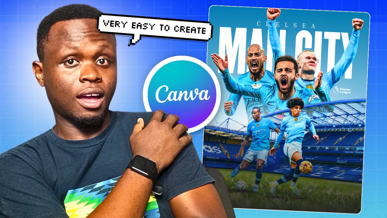 Create an Epic Football Poster In Canva with Easy Steps (For Beginners)