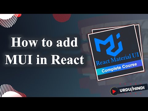 Learn How to add MUI in React | React Material UI Course in Hindi - Mind Luster