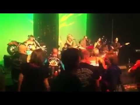 Krysten Knievel Sings Highway To Hell for Harley-Davison H.O.G., Milwaukee, WI