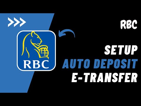 How to Set Up Auto Deposit for RBC e-Transfer !! Set Up Interac Auto Deposit RBC - 2024