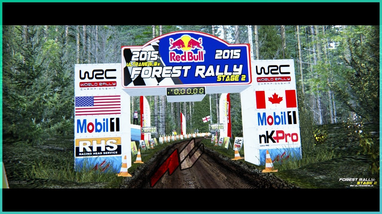 Forest Rally: Stage 2 (fictional, scratch made, rally stage) 0.91 ...