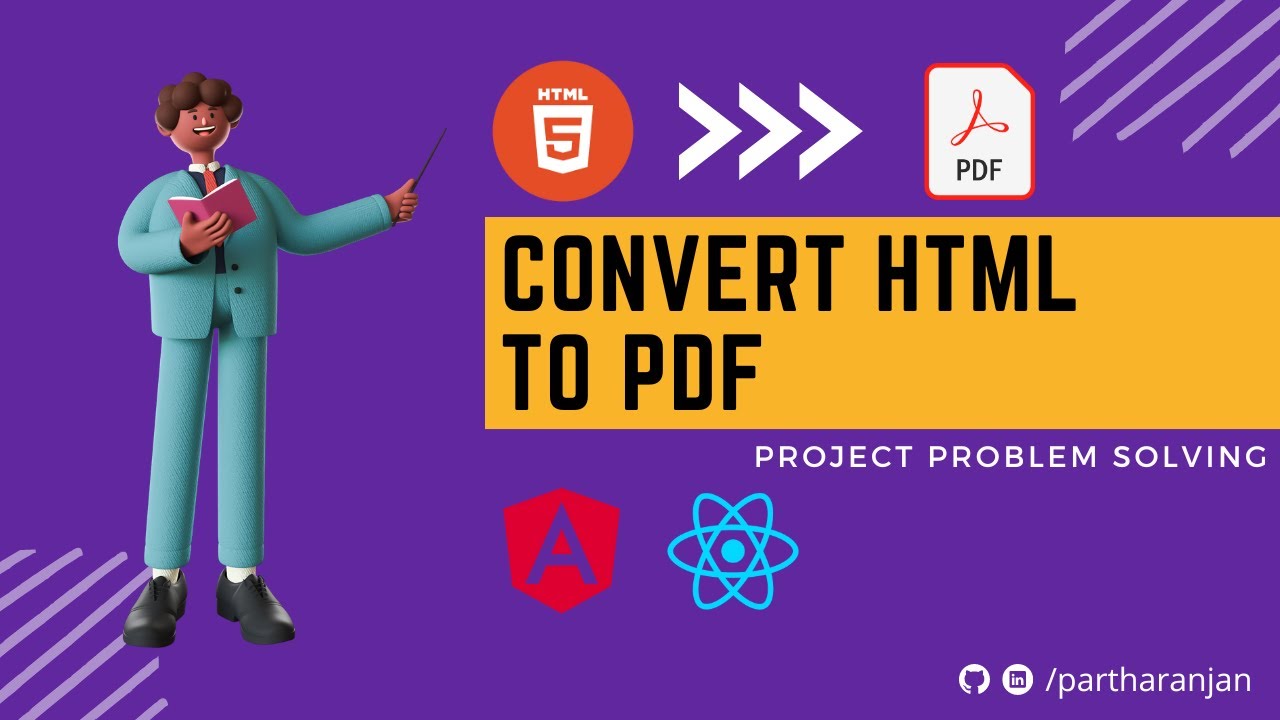 How to Convert HTML to PDF ? | Angular | React - Project Tricks & Tips
