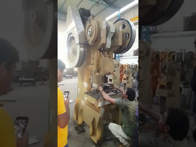 C Type Power Press Machine - 20 Ton C Type Power Press Machine ...