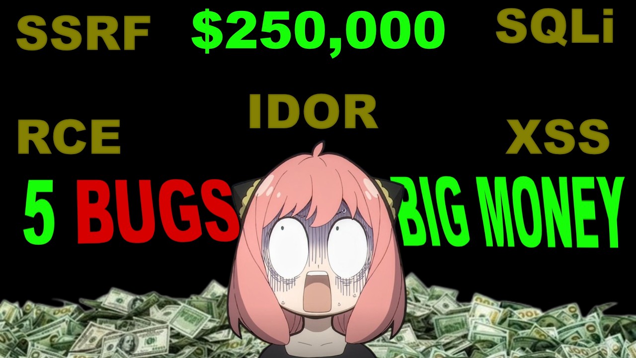 5 Bug Bounty Vulnerabilities That Pay $250,000 (Most Beginners Miss These)