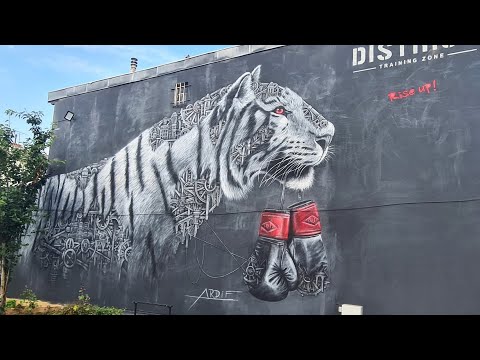 The Power of Street Art Banksy style. VI 25 LXXII.