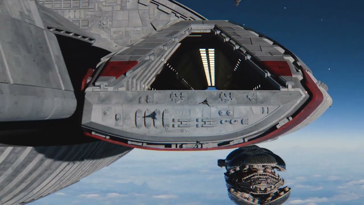 Battlestar Galactica: Viper Mk VII Patrol - Colonial Fleet (2004) | Animation