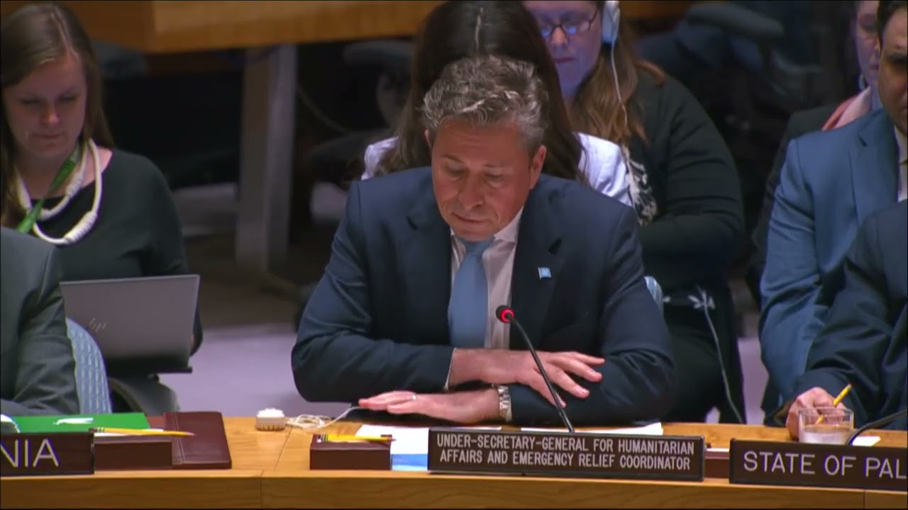 The UN’s Top Humanitarian Official Assessed the Horrors in Gaza.