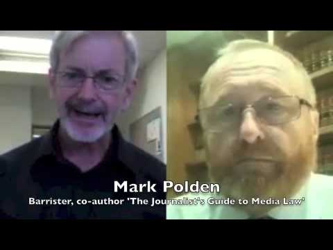 Barrister and co-author Mark Polden chats with @journlaw on #defamation ...