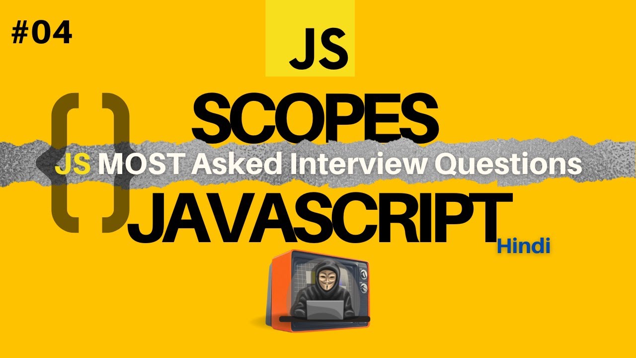 Scopes in Javascript (Block, function, Global) Explained in #javascript #04