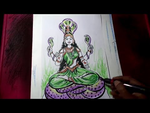 How to Draw Goddess Manasa Drawing – Advantages Of Art Work To Know