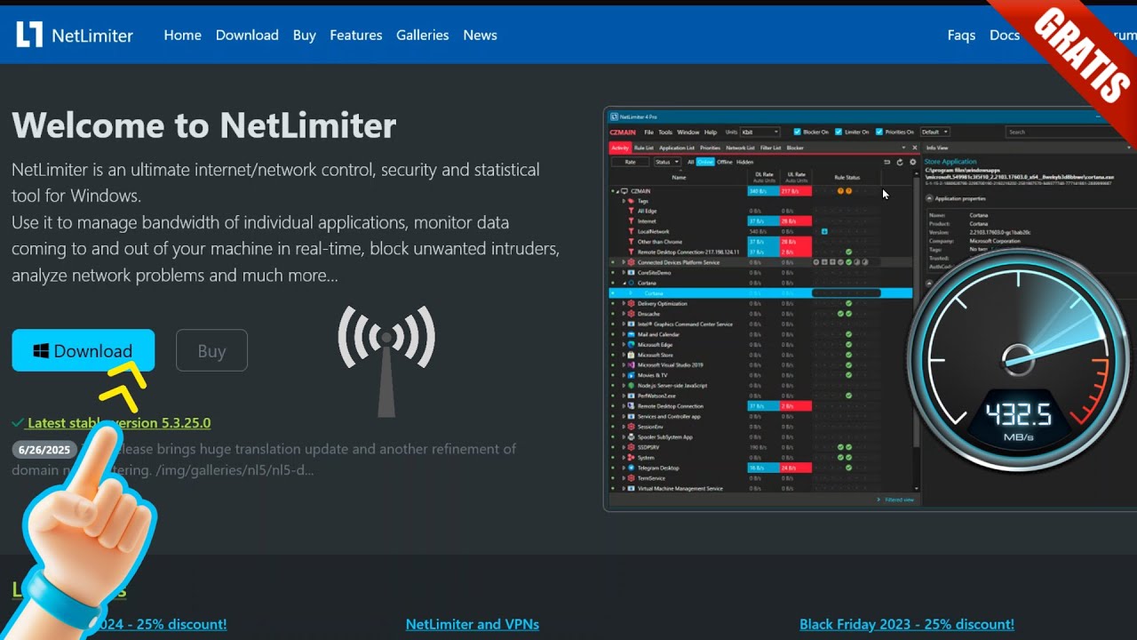 Cómo Descargar e Instalar NetLimiter Gratis en Windows ✅ Controla el Internet de tus Programas 📶