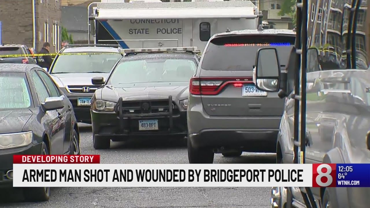 Man armed with knife shot by police in Bridgeport
