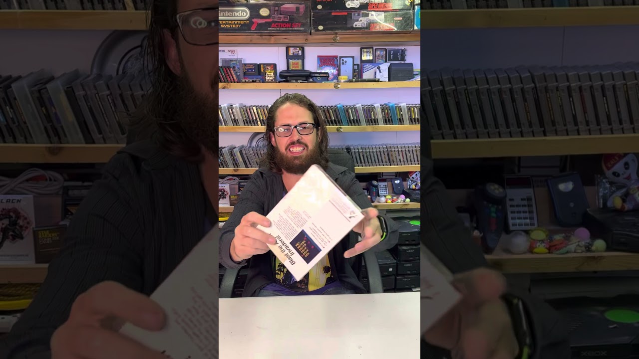 Space invaders Atari 2600 unboxing #atari #spaceInvaders ￼#unboxing #retrogames