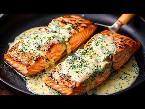 How to make perfect salmon in yogurt-dill sauce – a simple recipe for every day!