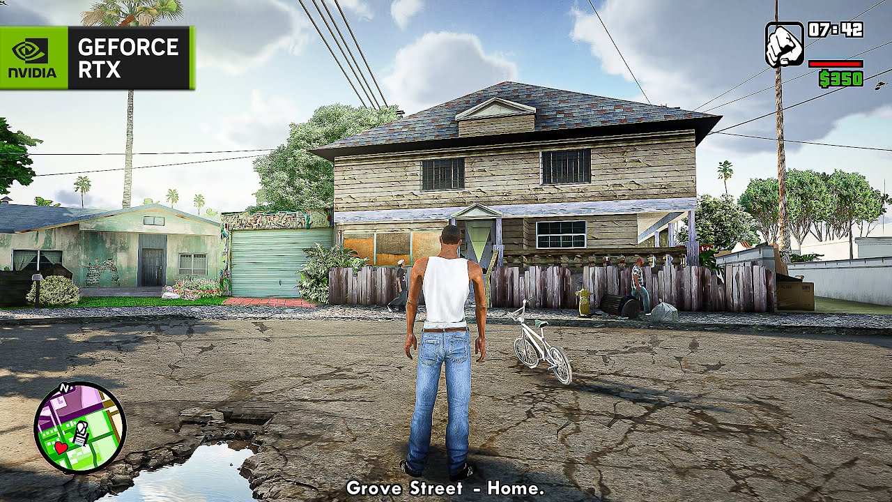 Grand Theft Auto San Andreas mta mod graphique rtx 2.0 - GTA: SA