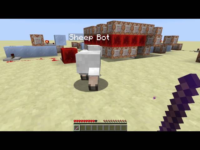 PVP Bot, Fight Evil Sheep! Minecraft Map