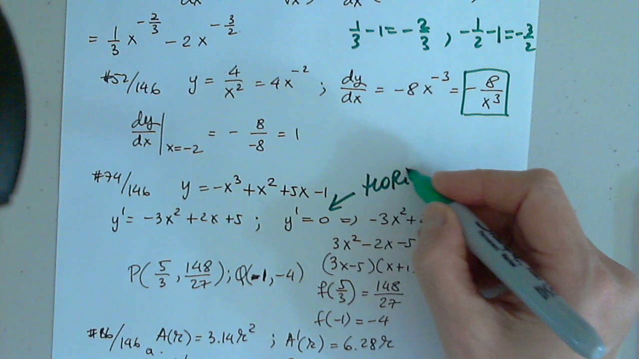 MAT 230 SOLUTIONS HOMEWORK 1.5 MARCH 1
