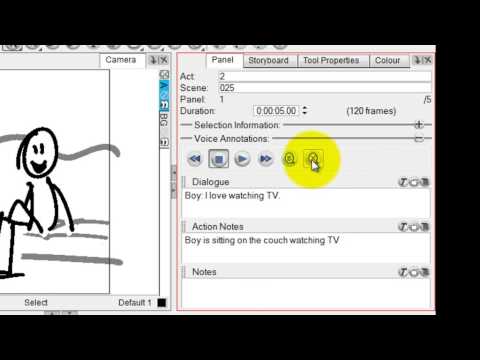 3.7.Storyboarding Tutorials: Panel Information in Storyboard Pro