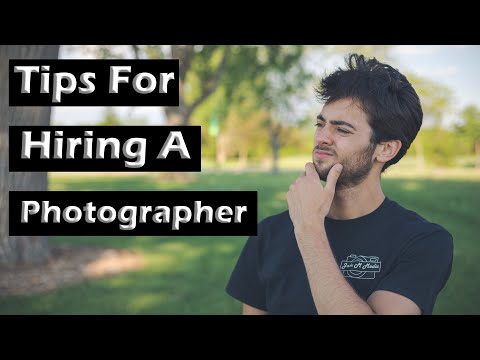 How to HIRE A PHOTOGRAPHER (10 TIPS)