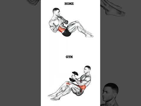 Russian Twist (home & gym) workout