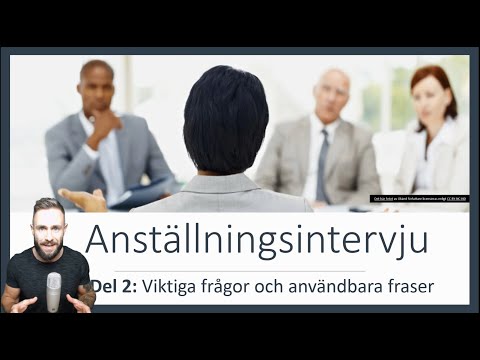 Arbetsintervju | 2C4