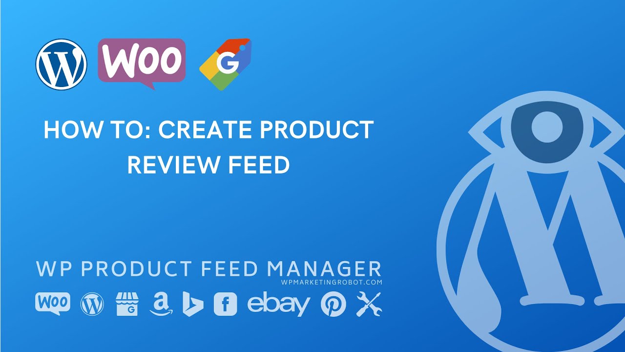 How to setup your product review feed