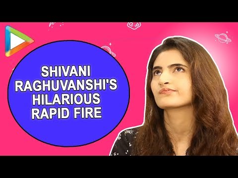 "My Role Model- SRK, My Childhood Crush- Sonu Nigam": Shivani Raghuvanshi | Rapid Fire