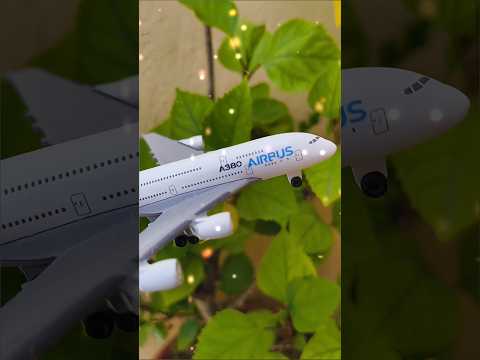 Majorette Airplane Diecast Model Airbus A380-800 #Viral #shorts