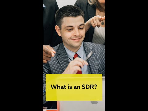 Sales: What is an SDR and What Does It Mean for You? | Business Coaching Program