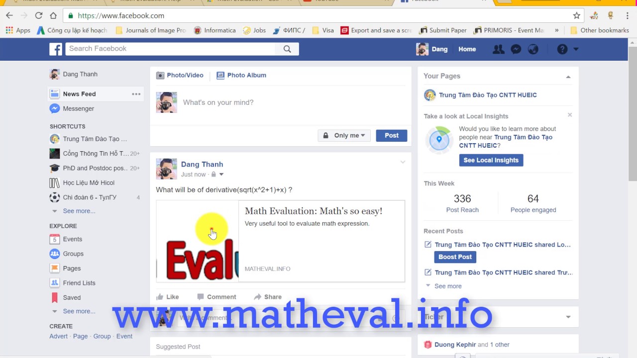 MathEval - Math evaluation