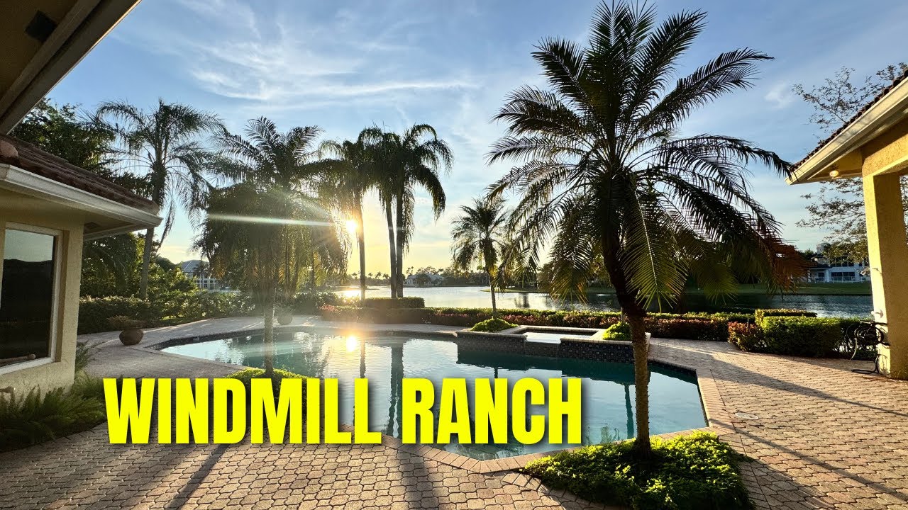 Weston Florida Property Tour ... Windmill Ranch