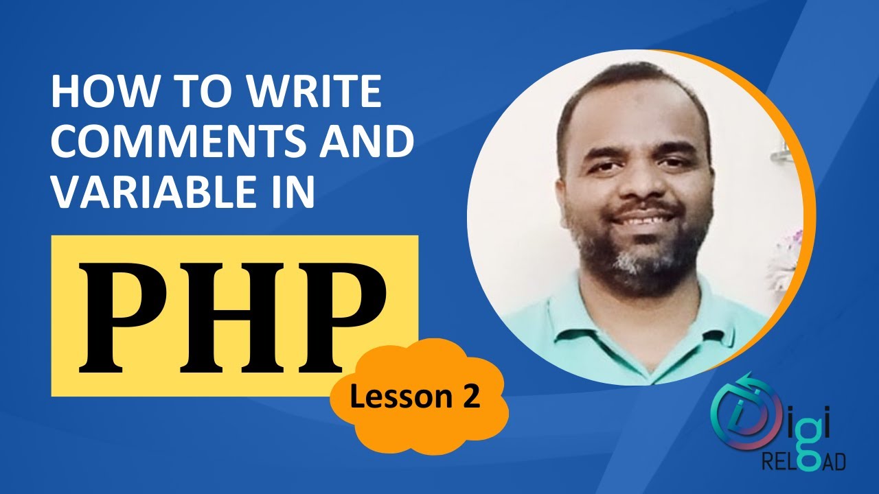 How to write Comments and Variable in PHP | PHP Lesson 2 | PHP Tutorial For Beginners in Hindi