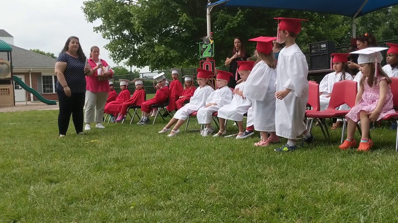 Emily's Pre-K Graduation diploma