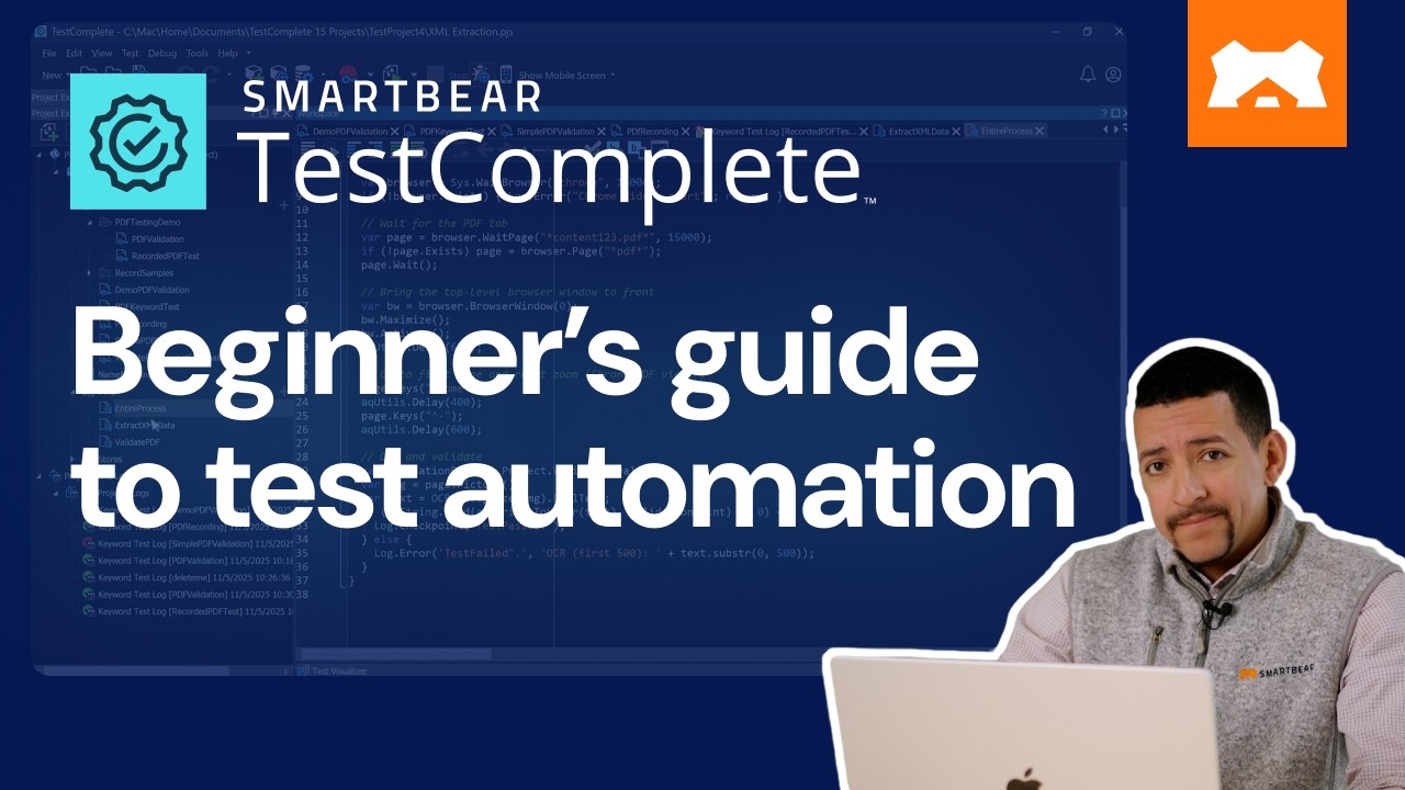 Complete beginner’s guide to test automation |  TestComplete