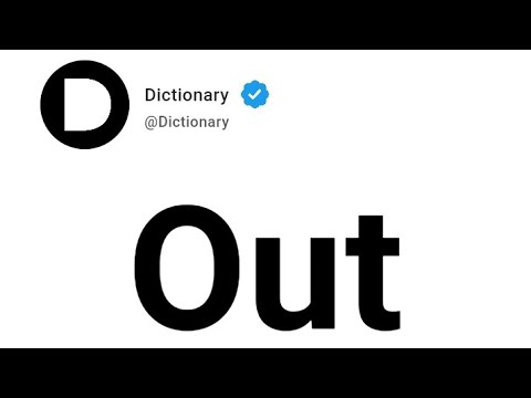 Out Meaning In English
