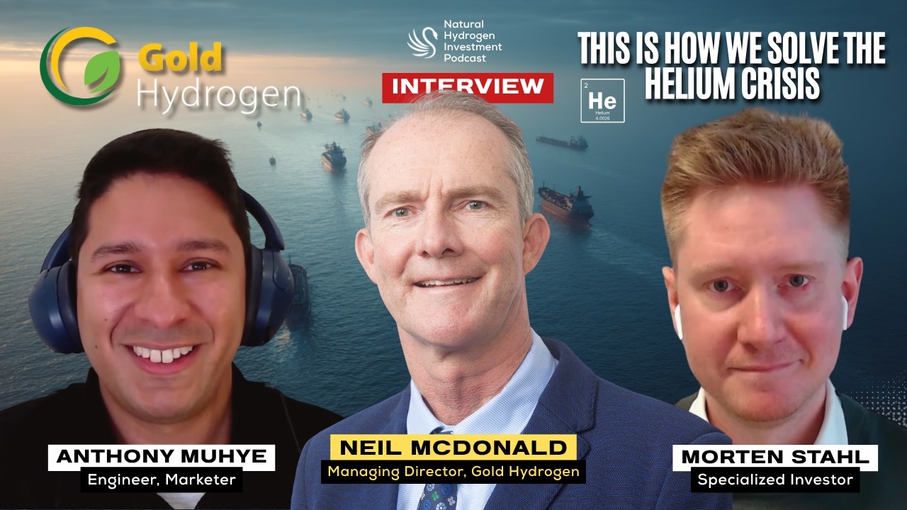 We Can Solve the Helium Supply Problem - Gold Hydrogen Interview