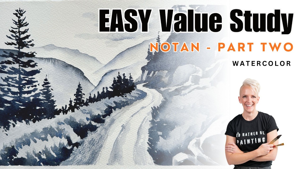 This Changed Everything! I Added Middle Values to My Notan Study