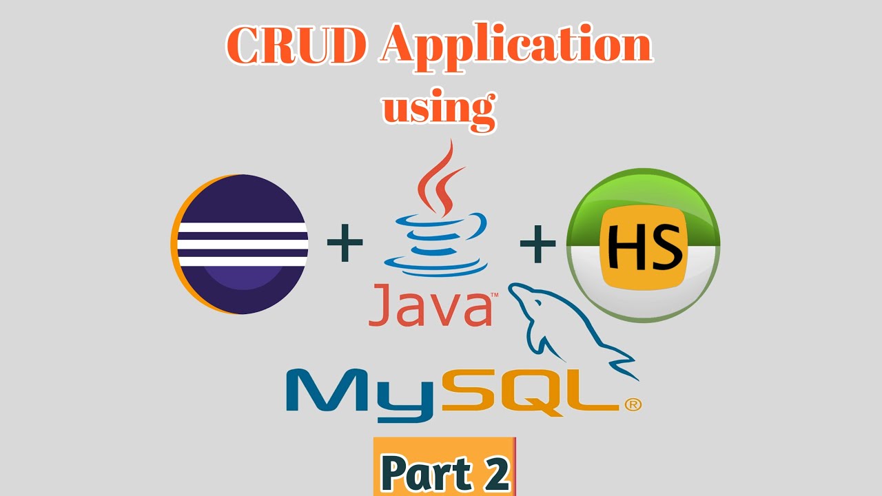 Crud Application with Java Swing Part 2