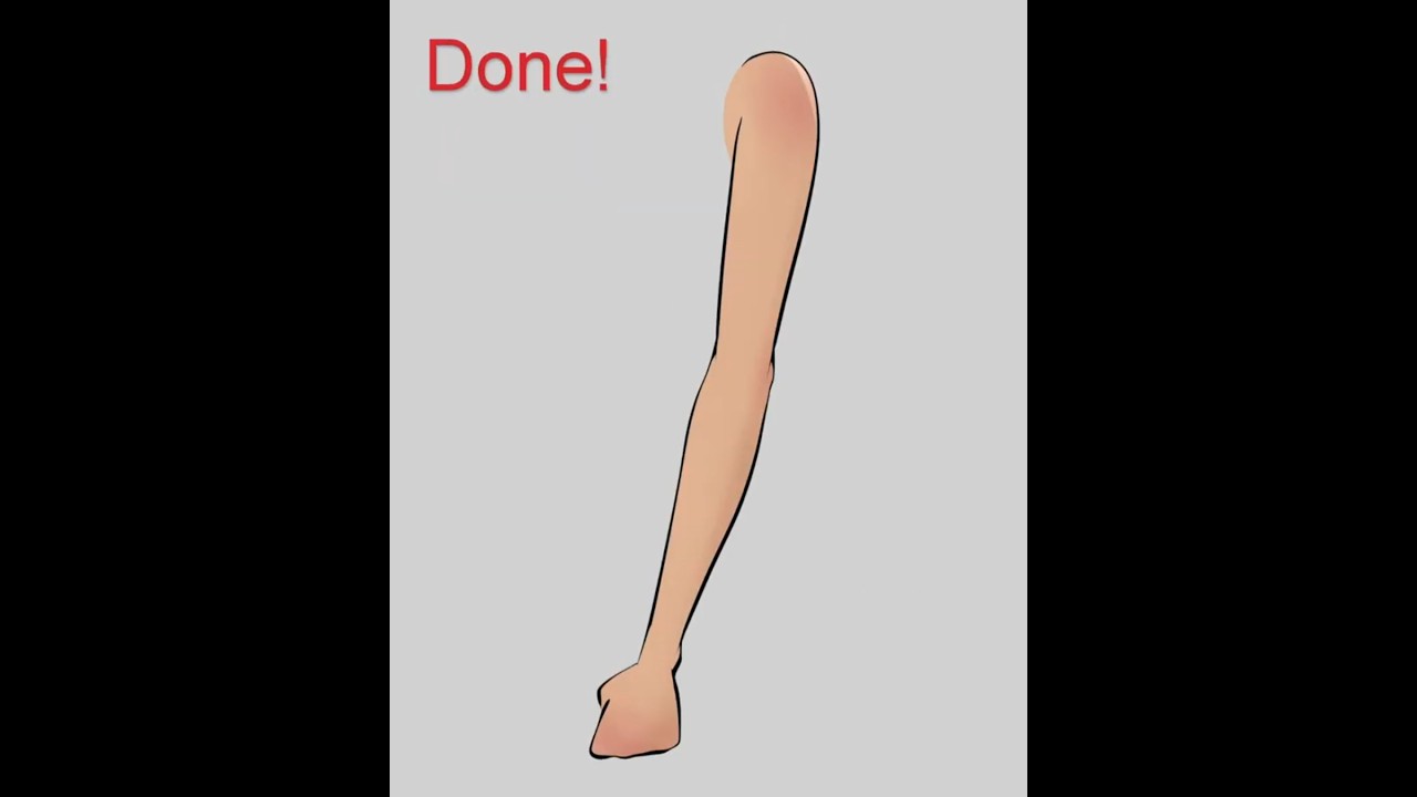 HOW TO DRAW AN ANIME GIRL'S ARM #animegirl  #art #tutorial #howtodraw #beginnerfriendly