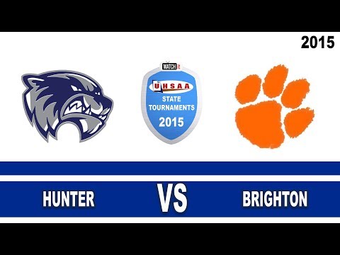 5A Boys Basketball: Hunter vs Brighton High School UHSAA 2015 State Tournament Quarterfinals