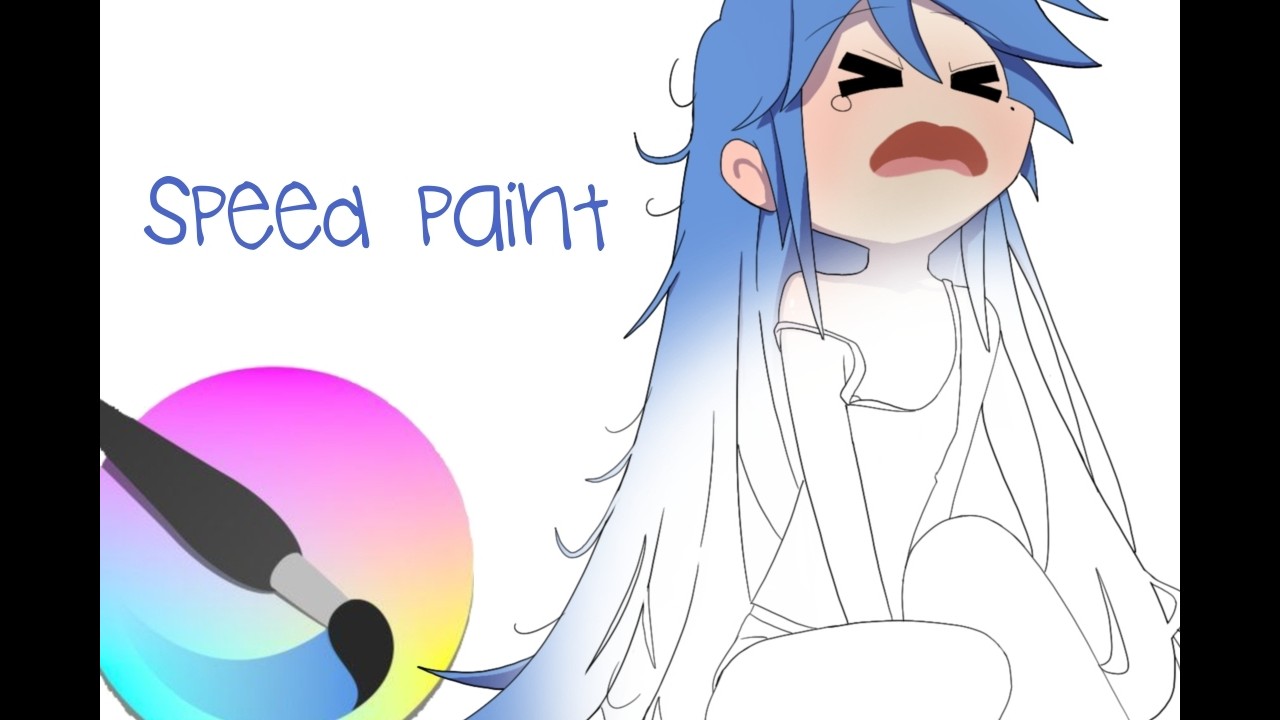 Konata Izumi speed paint ( krita )