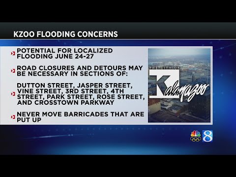 Incoming rain prompts flooding concerns in Kalamazoo