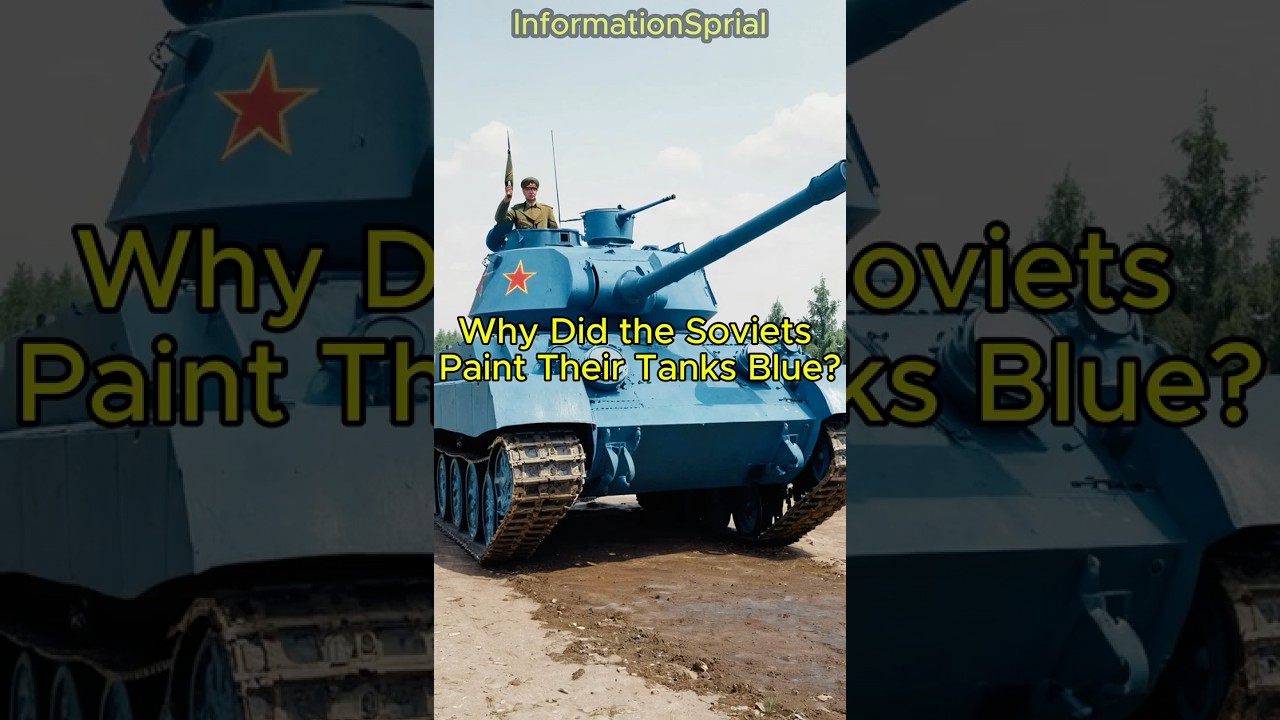 Why Did the Soviets Paint Their Tanks Blue? 🎨🔷