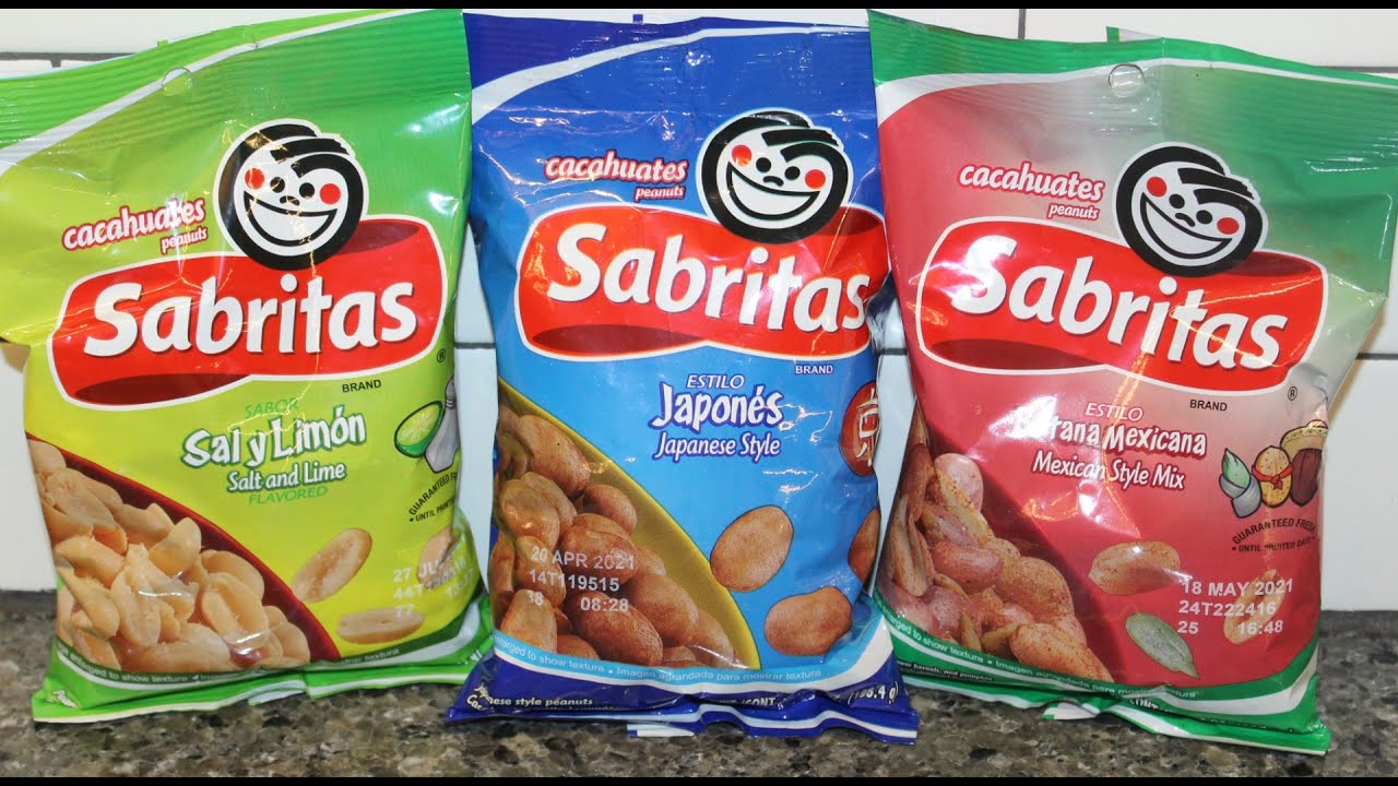 Sabritas Peanuts: Salt & Lime, Japanese Style & Mexican Style Mix Review