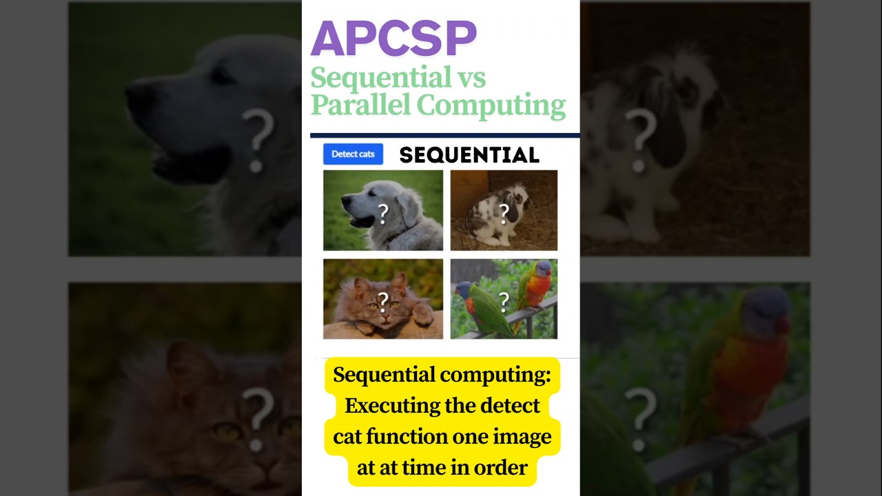 APCSP Sequential vs Parallel Computing